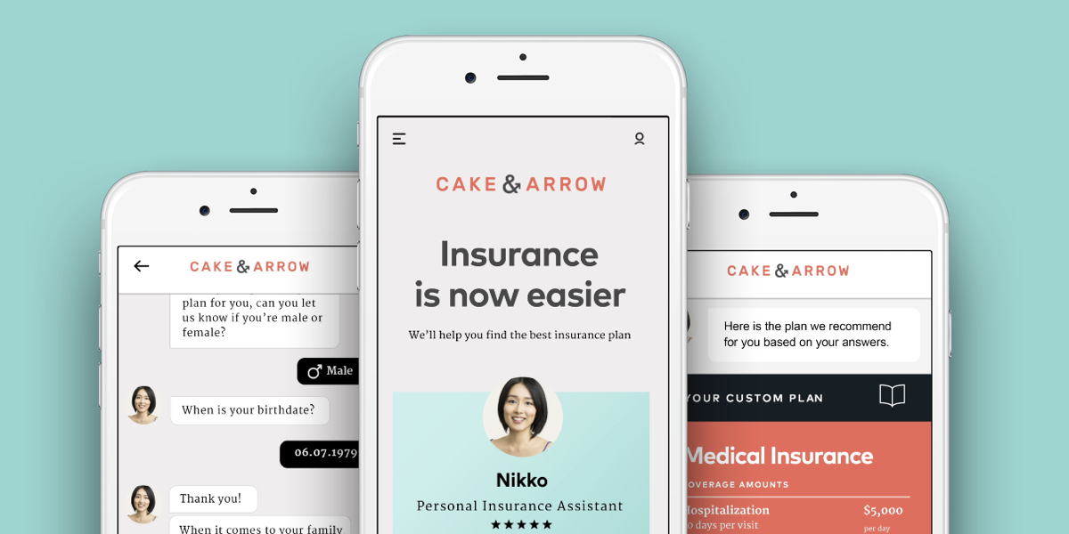 What if a Chatbot Could Help you Buy Insurance? - Cake & Arrow